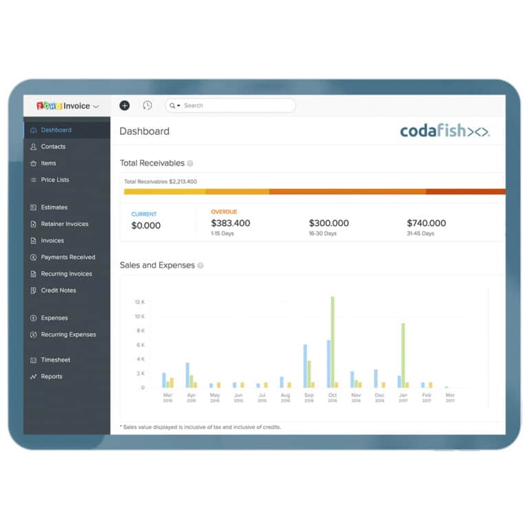 Zoho Finance Plus - the app package for your accounting | supported by ...